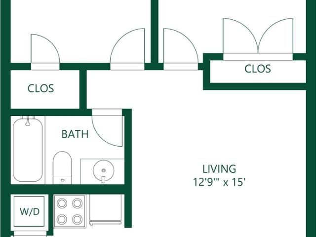 Kirby Yards at Bishop Ridge 2 Bedroom Apartment for Rent at 601 N Ewing Ave, Dallas, TX 75203 Lake Cliff