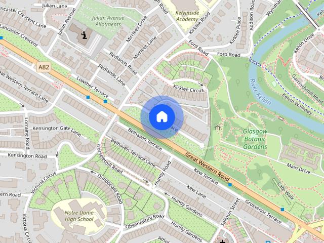 Kirklee Terrace, Kirklee, Glasgow, G12
