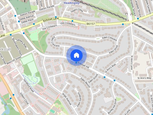 Kirkstall Hill, Leeds, West Yorkshire, LS4