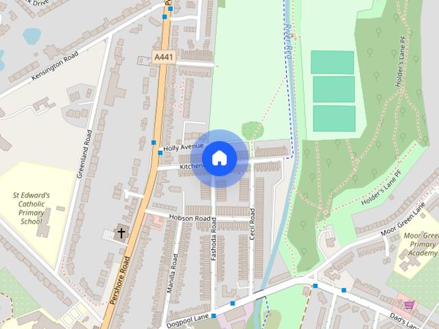 Kitchener Road, Selly Park, Birmingham, West Midlands, B29