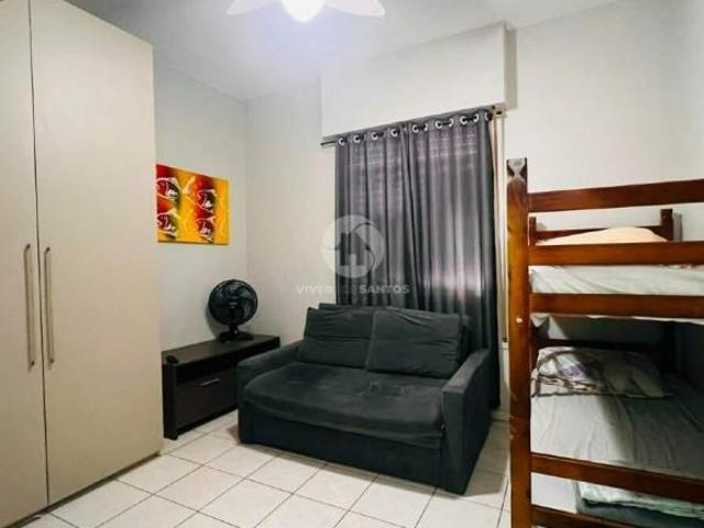 Kitnet 27 m², Pronta para Morar ou Investir Embaré Santos SP