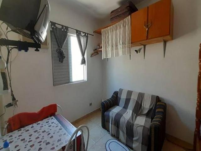 Kitnet com Sala/dormitório, cozinha, banheiro, com 22 m² para alugar Ocian Praia Grande/SP