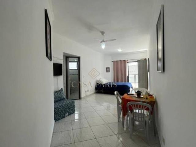 Kitnet com varanda à venda, 38 m² por R$ 265.000 Canto do Forte Praia Grande/SP