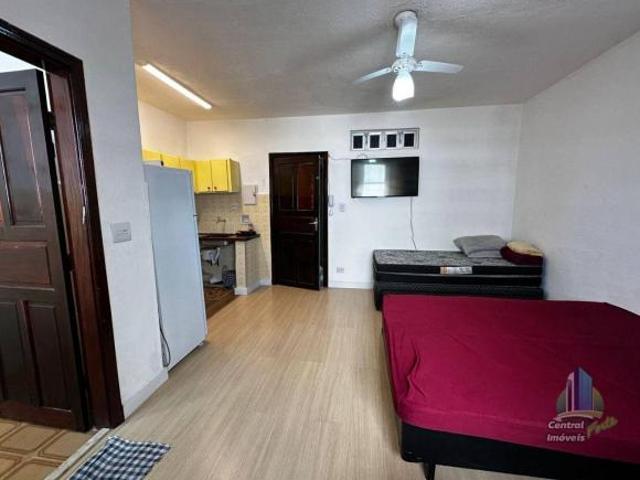 Kitnet com 1 dormitório à venda, 27 m² por R$ 224.000,00 Boqueirão Praia Grande/SP