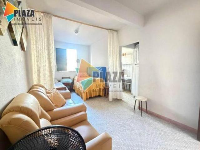 Kitnet com 1 dormitório à venda, 27 m² por R$ 220.000,00 Boqueirão Praia Grande/SP