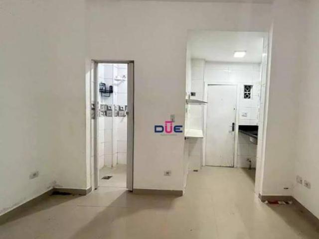 Kitnet com 1 dormitório à venda, 27 m² por R$ 245.000,00 Embaré Santos/SP