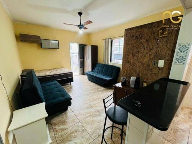 Kitnet com 1 dormitório à venda, 29 m² por R$ 220.000,00 Boqueirão Praia Grande/SP