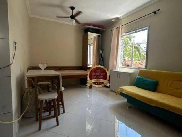 Kitnet com 1 dormitório à venda, 22 m² por R$ 220.000,00 Vila Assunção Praia Grande/SP
