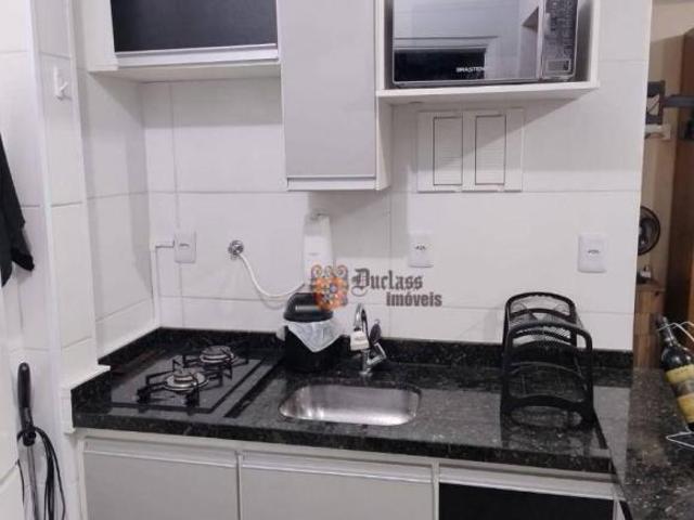 Kitnet com 1 dormitório à venda, 34 m² por R$ 310.000,00 Ponta da Praia Santos/SP