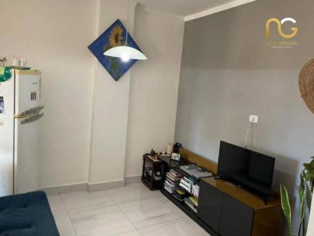 Kitnet com 1 dormitório à venda, 37 m² por R$ 192.000,00 Tupi Praia Grande/SP