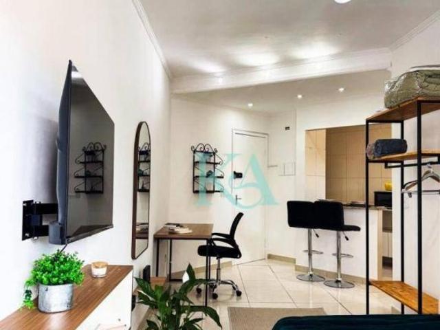 Kitnet com 1 dormitório à venda, 38 m² por R$ 280.000,00 Canto do Forte Praia Grande/SP