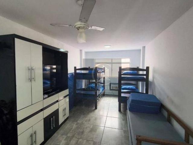 Kitnet com 1 dormitório à venda, 30 m² por R$ 205.000,00 Aviação Praia Grande/SP