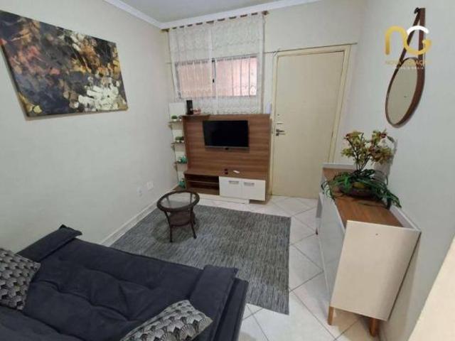 Kitnet com 1 dormitório à venda, 30 m² por R$ 305.000,00 Canto do Forte Praia Grande/SP