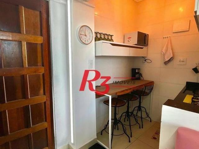 Kitnet com 1 dormitório à venda, 30 m² por R$ 310.000,00 Itararé São Vicente/SP