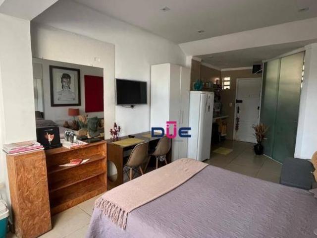 Kitnet com 1 dormitório à venda, 30 m² por R$ 340.000,00 Boqueirão Santos/SP
