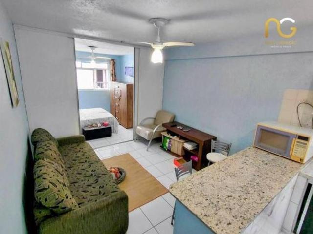 Kitnet com 1 dormitório à venda, 33 m² por R$ 197.000,00 Aviação Praia Grande/SP