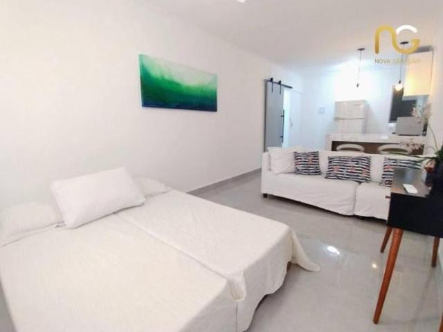 Kitnet com 1 dormitório à venda, 33 m² por R$ 265.000,00 Aviação Praia Grande/SP
