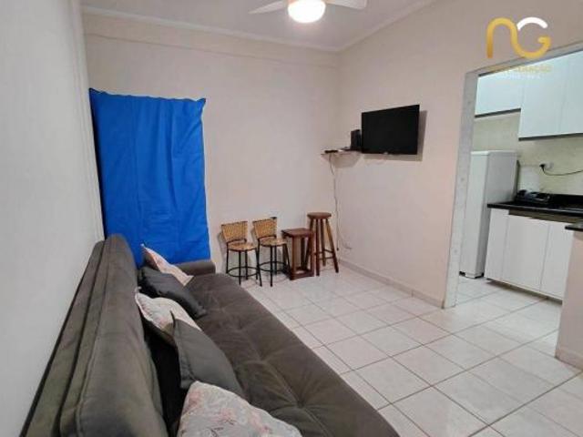 Kitnet com 1 dormitório à venda, 33 m² por R$ 300.000,00 Guilhermina Praia Grande/SP