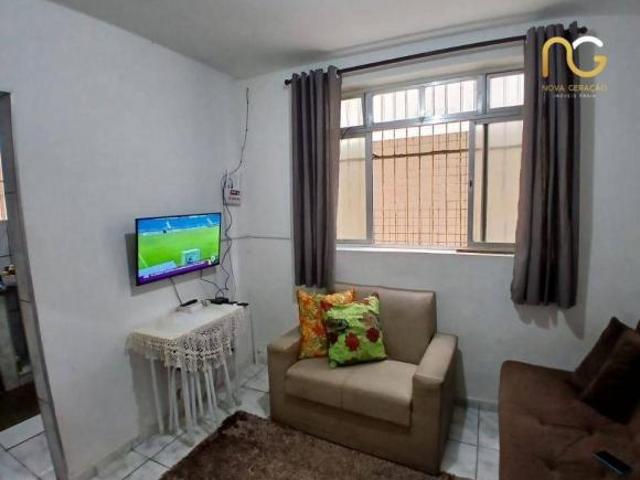 Kitnet com 1 dormitório à venda, 40 m² por R$ 220.000,00 Guilhermina Praia Grande/SP
