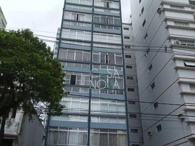 Kitnet com 1 dormitório à venda, 40 m² por R$ 295.000,00 Boqueirão Santos/SP