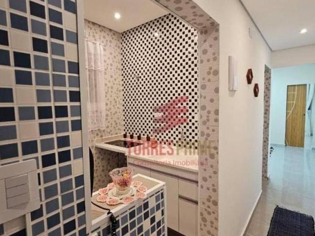 Kitnet com 1 dormitório à venda, 41 m² por R$ 390.000,00 Gonzaga Santos/SP