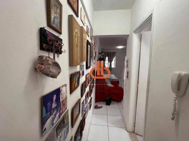 Kitnet com 1 dormitório à venda, 42 m² por R$ 320.000,00 Gonzaga Santos/SP