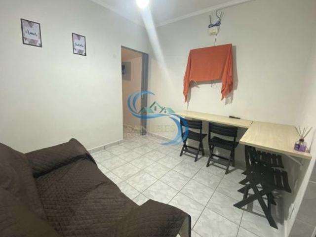 Kitnet com 1 quarto, Mirim, Praia Grande R$ 210 mil, Cod: 7322