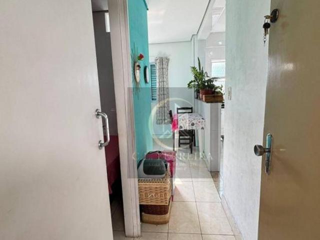 Kitnet com 1 quarto à venda, 27 m² por R$ 210.000 Aviação Praia Grande/SP