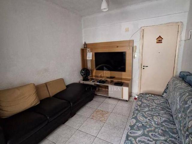 Kitnet com 1 quarto à venda, 33 m² por R$ 220.000 Boqueirão Praia Grande/SP