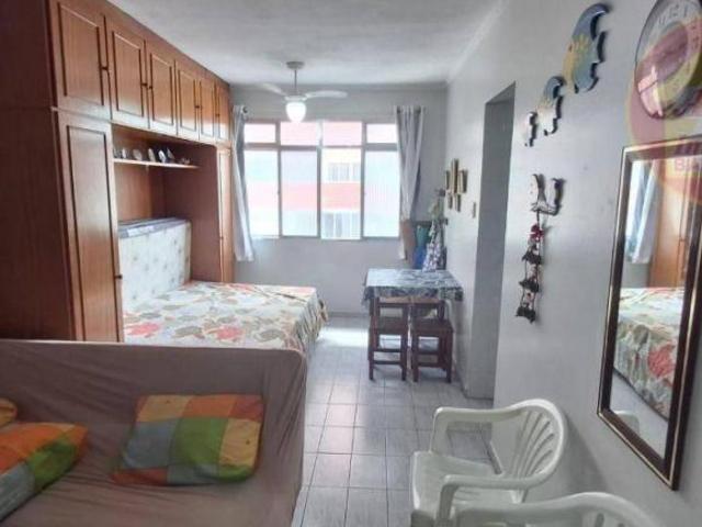Kitnet com 1 quarto à venda, 36 m² por R$ 275.000 Boqueirão Praia Grande/SP