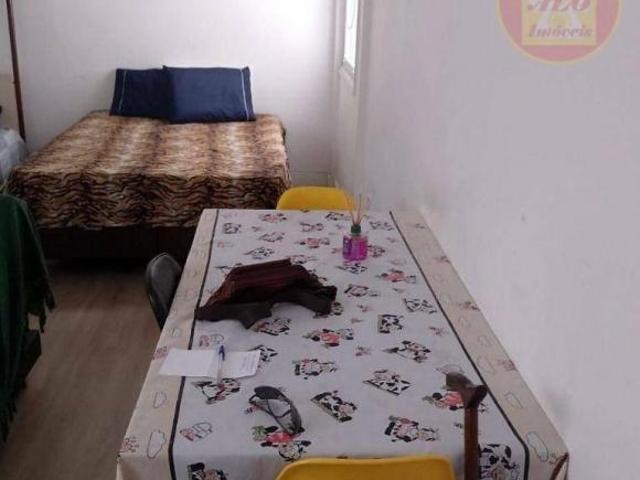 Kitnet com 1 quarto à venda, 45 m² por R$ 375.000 Gonzaga Santos/SP