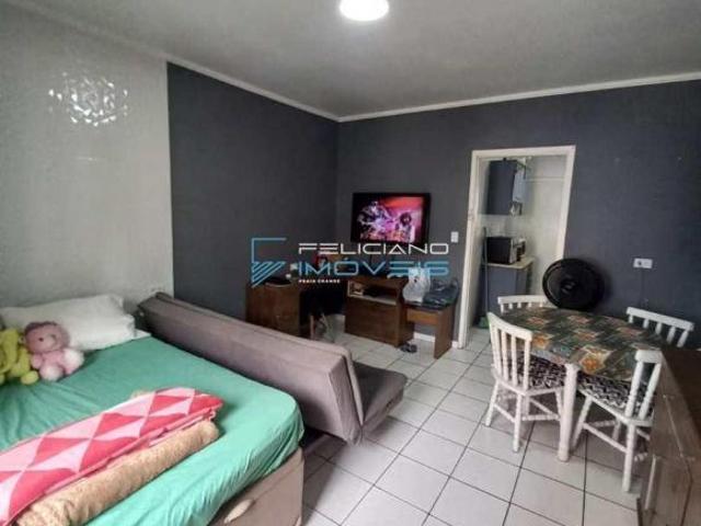 Kitnet com 1 quarto, Guilhermina, Praia Grande R$ 255 mil, Cod: 7243