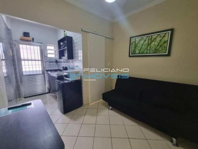 Kitnet com 1 quarto, Guilhermina, Praia Grande R$ 202 mil, Cod: 7342