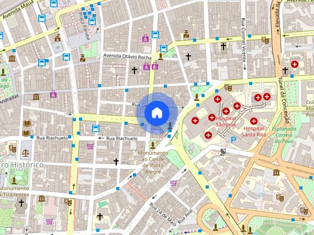 Kitnet Centro Histórico