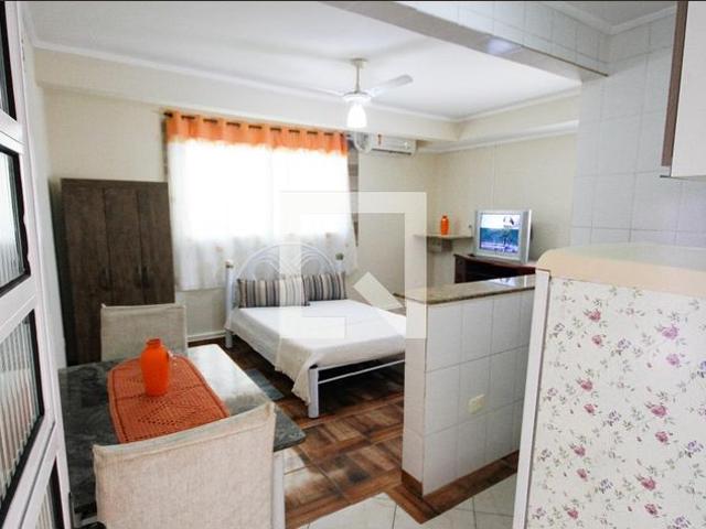 Kitnet, Cidade Ocian, 1 Quarto, 35 m2 Praia Grande