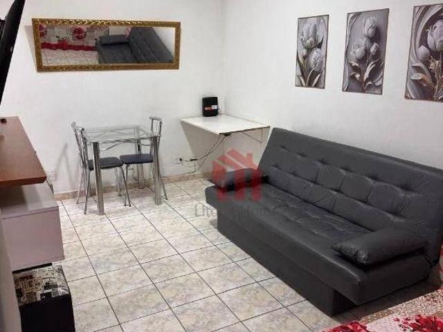 Kitnet com 1 dormitório à venda, 28 m² por R$ 330.000,00 Ponta da Praia Santos/SP