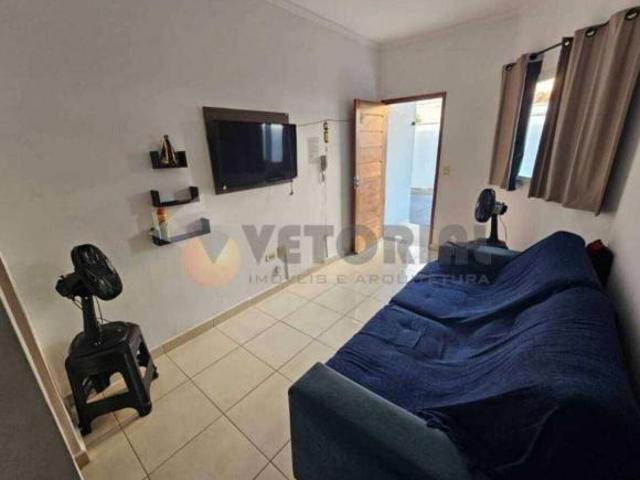 Kitnet à venda em Caraguatatuba, Jardim das Gaivotas, com 1 quarto, 38m²