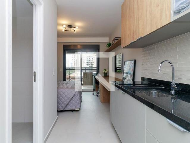 Kitnet, Brooklin, 1 Quarto, 27 m2 São Paulo