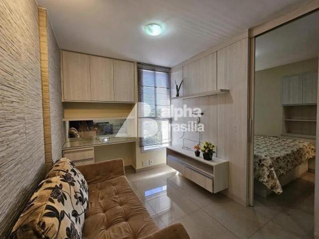 KITNET DE CANTO ED. GOLDEN PLACE ASA SUL, 2 VAGAS DE GARAGEM