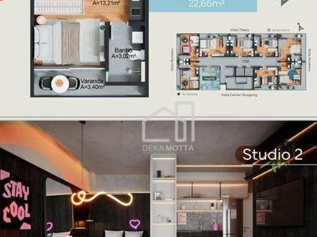 Kitnet e Studio