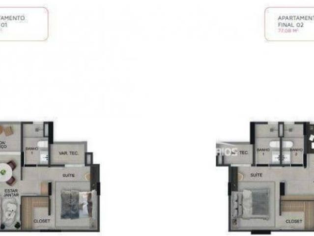 Kitnet e Studio