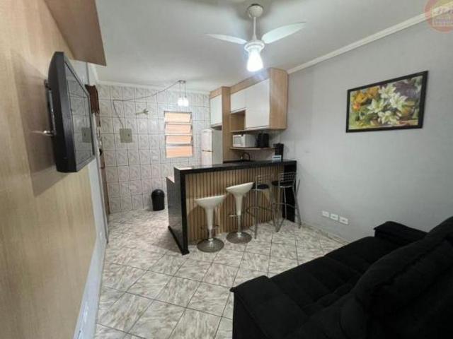 Kitnet em Campo da Aviação, Praia Grande/SP de 30m² 1 quartos à venda por R$ 224.000,00