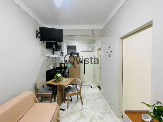 Kitnet em Centro, Guarujá/SP de 35m² 1 quartos à venda por R$ 320.000,00