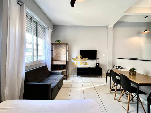Kitnet em Barra Funda, Guarujá/SP de 35m² 1 quartos à venda por R$ 299.900,00