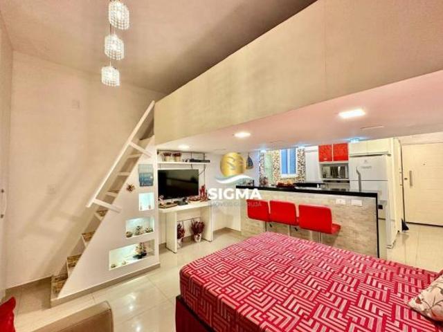 Kitnet em Barra Funda, Guarujá/SP de 30m² 1 quartos à venda por R$ 319.000,00