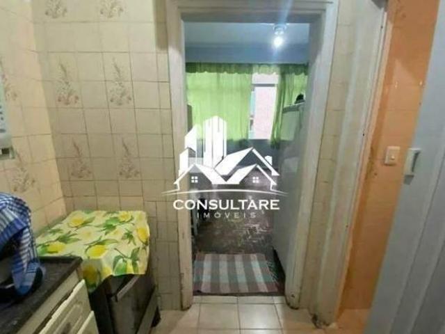 Kitnet em Gonzaga, Santos/SP de 24m² 1 quartos à venda por R$ 260.000,00