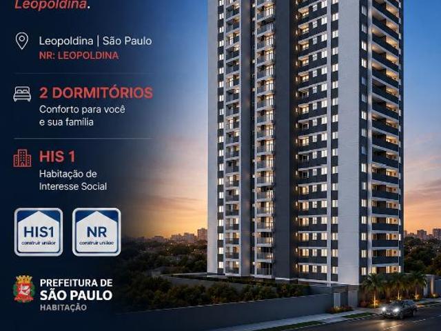 Kitnet em Vila Leopoldina, São Paulo/SP de 43m² 1 quartos à venda por R$ 449.000,00