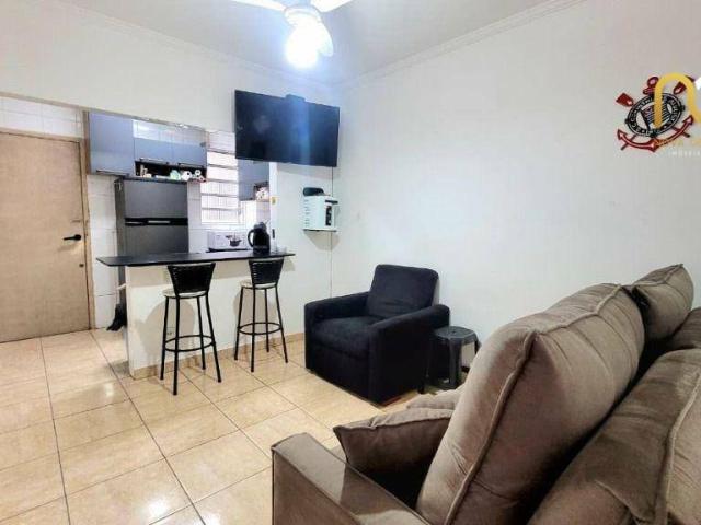 Kitnet em Vila Mirim, Praia Grande/SP de 36m² 1 quartos à venda por R$ 209.000,00