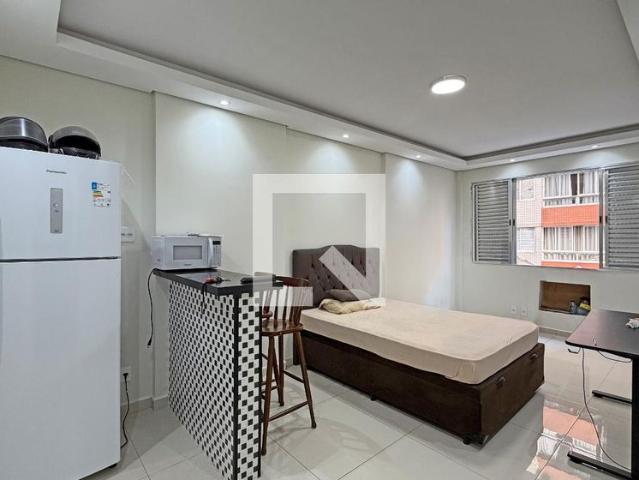 Kitnet, Embaré, 1 Quarto, 35 m2 Santos