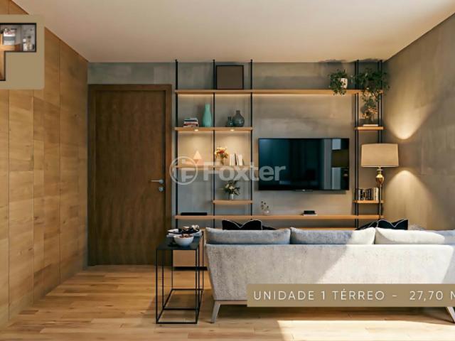 Kitnet / JK / Studio em condomínio com 1 dormitórios em Porto Alegre